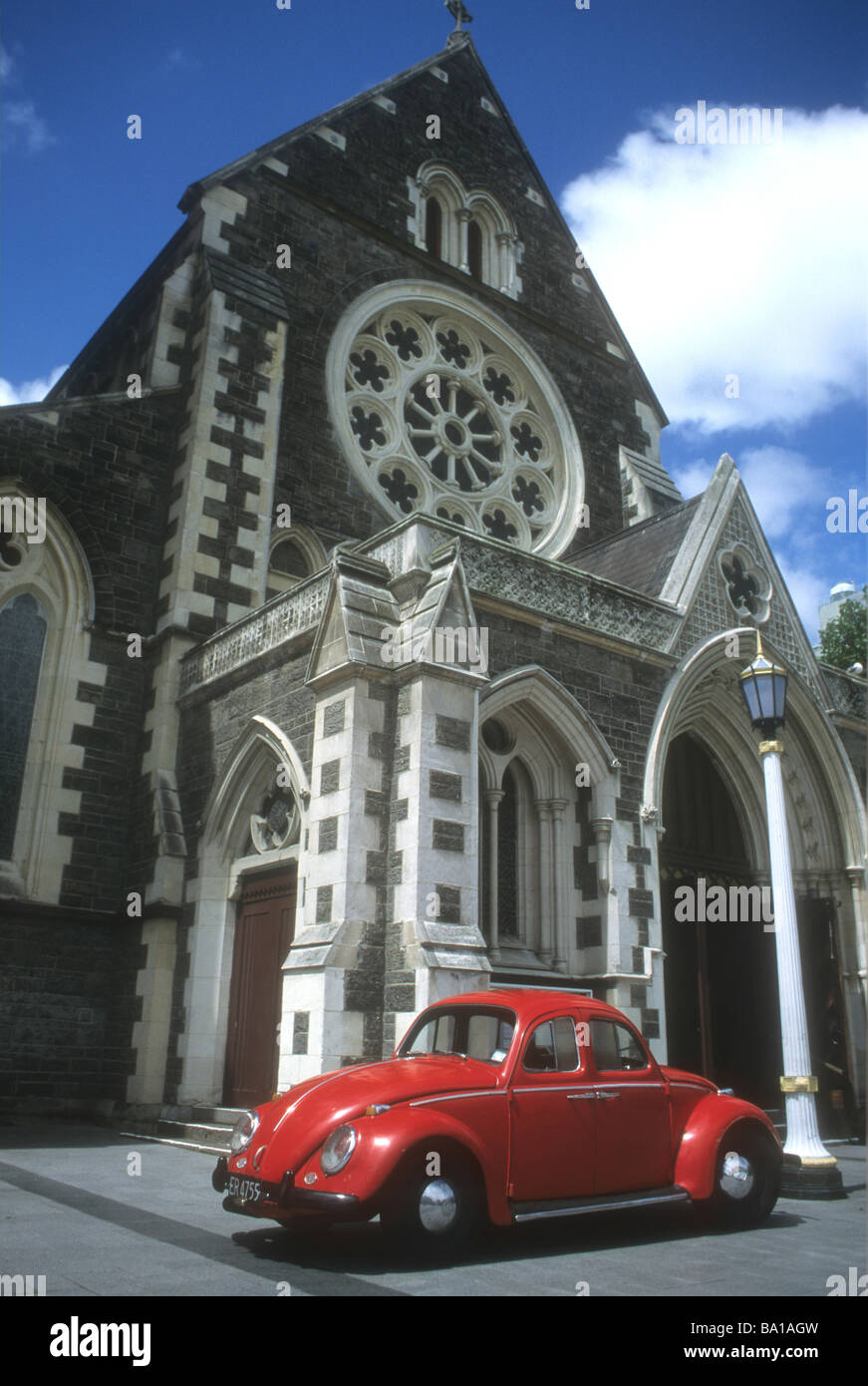 The custom VW Beetle belonging to the Wizard a local personality in ...