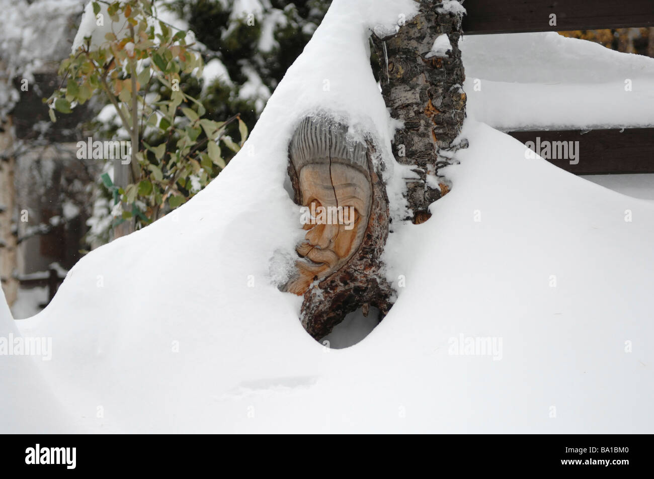 Alpine wood carving hi-res stock photography and images - Alamy