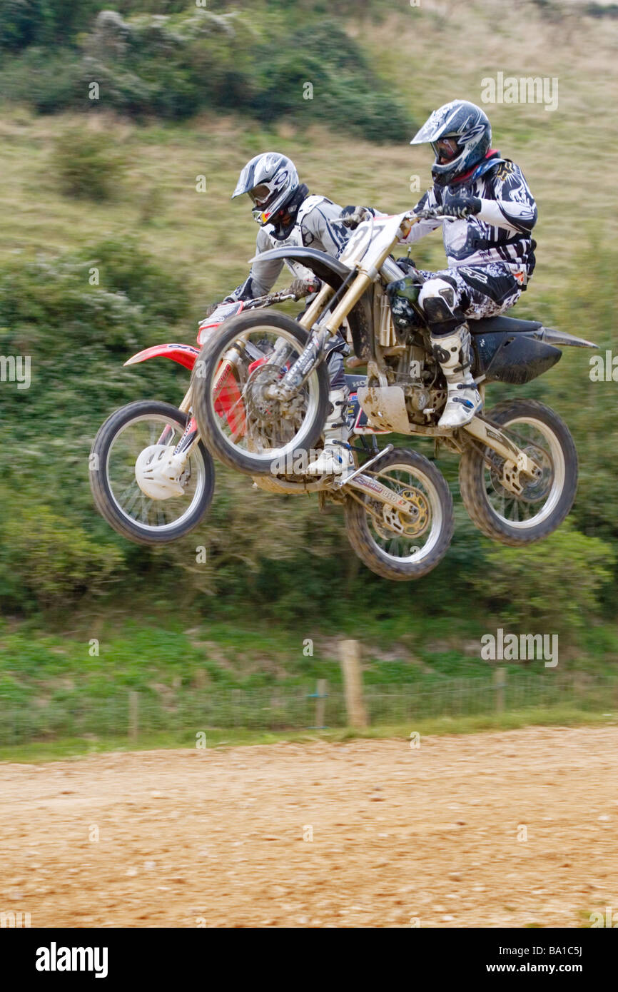 Motorcycle jump hi-res stock photography and images - Alamy