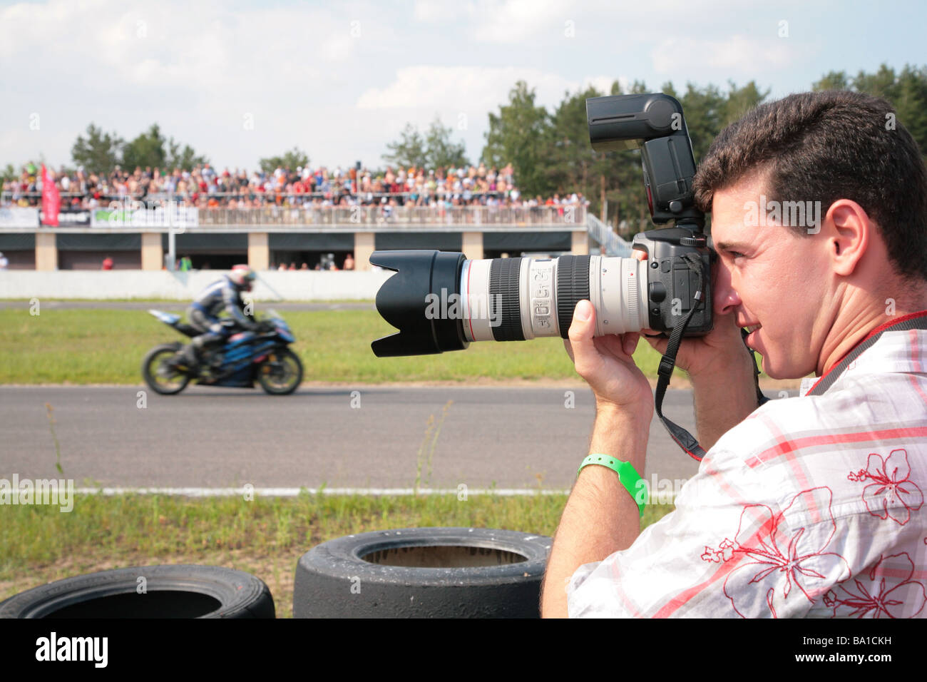 Race photographer hi-res stock photography and images - Alamy