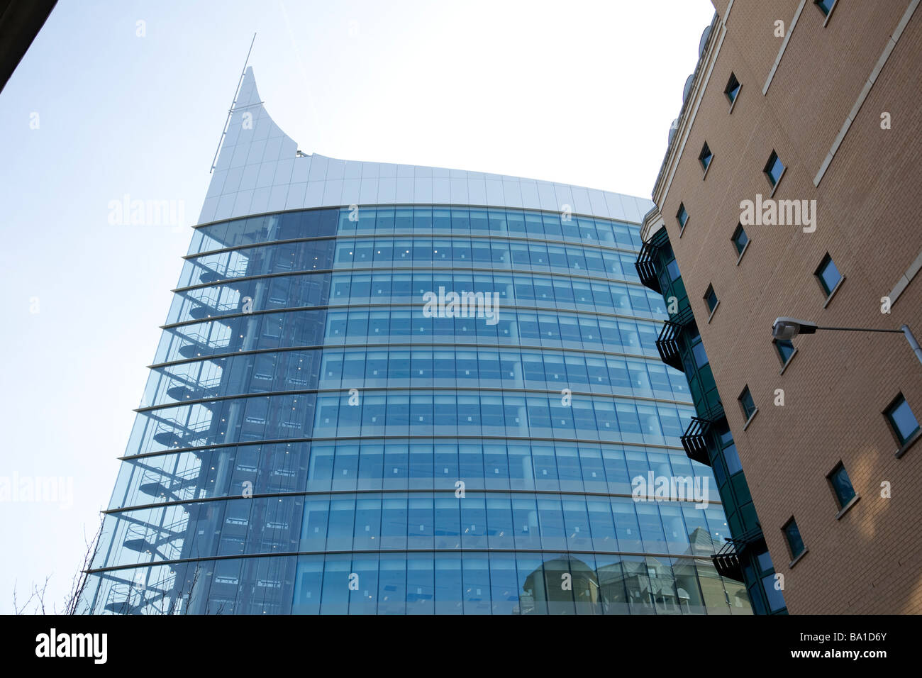 The tallest building in Reading is 'The Blade' Stock Photo - Alamy