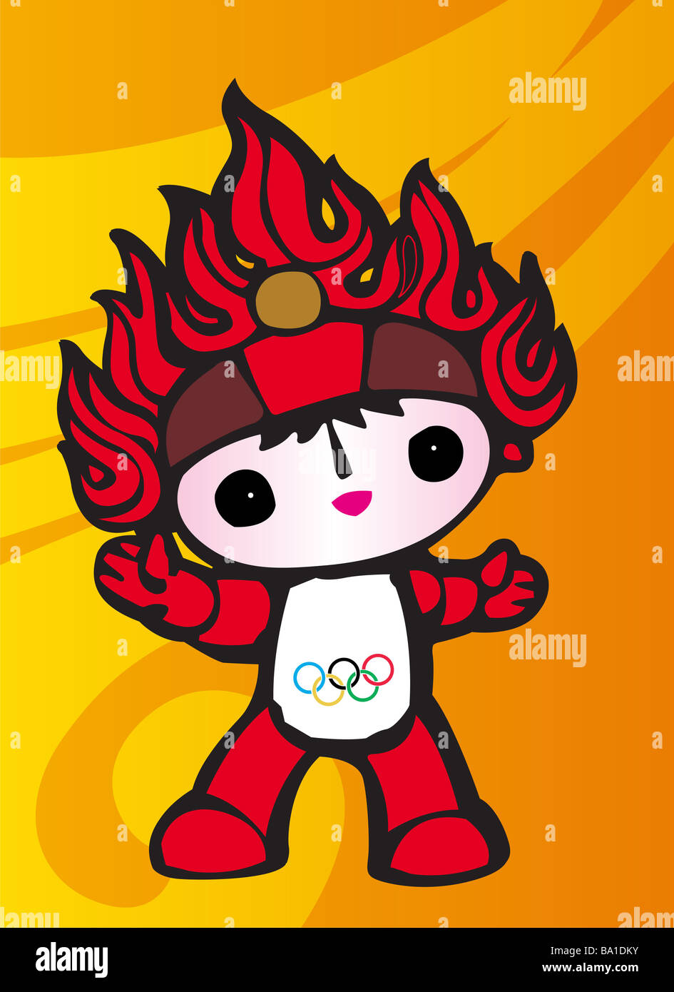 China olympiad logo hi-res stock photography and images - Alamy