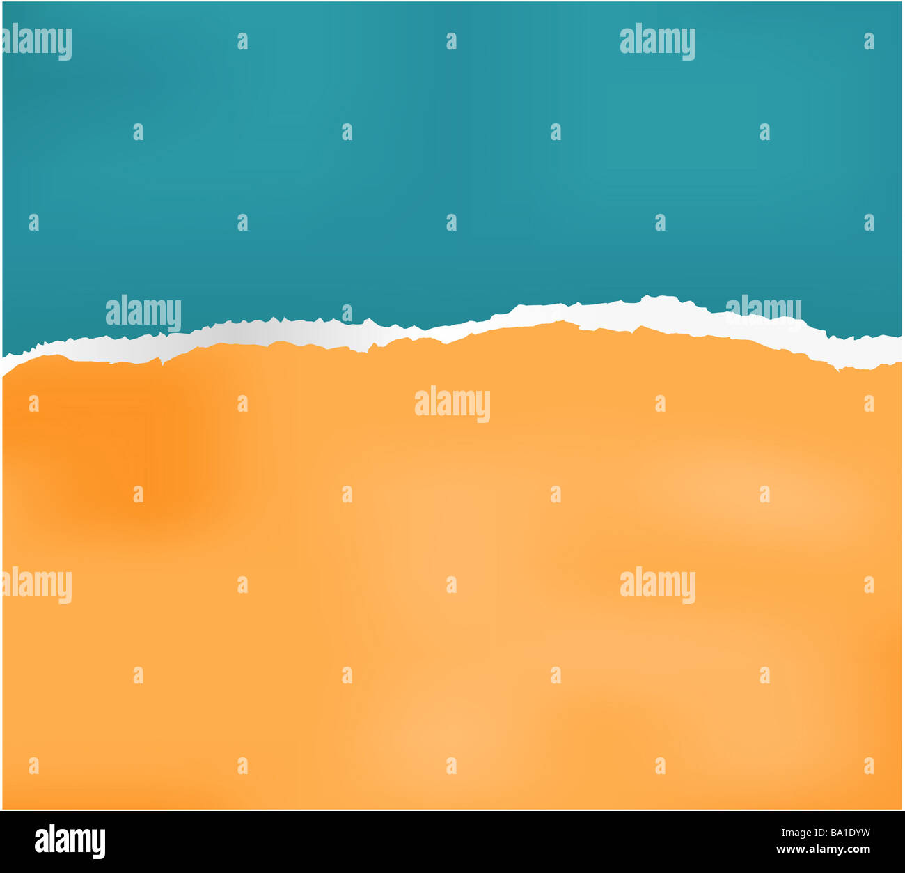 ragged paper vector Stock Photo - Alamy