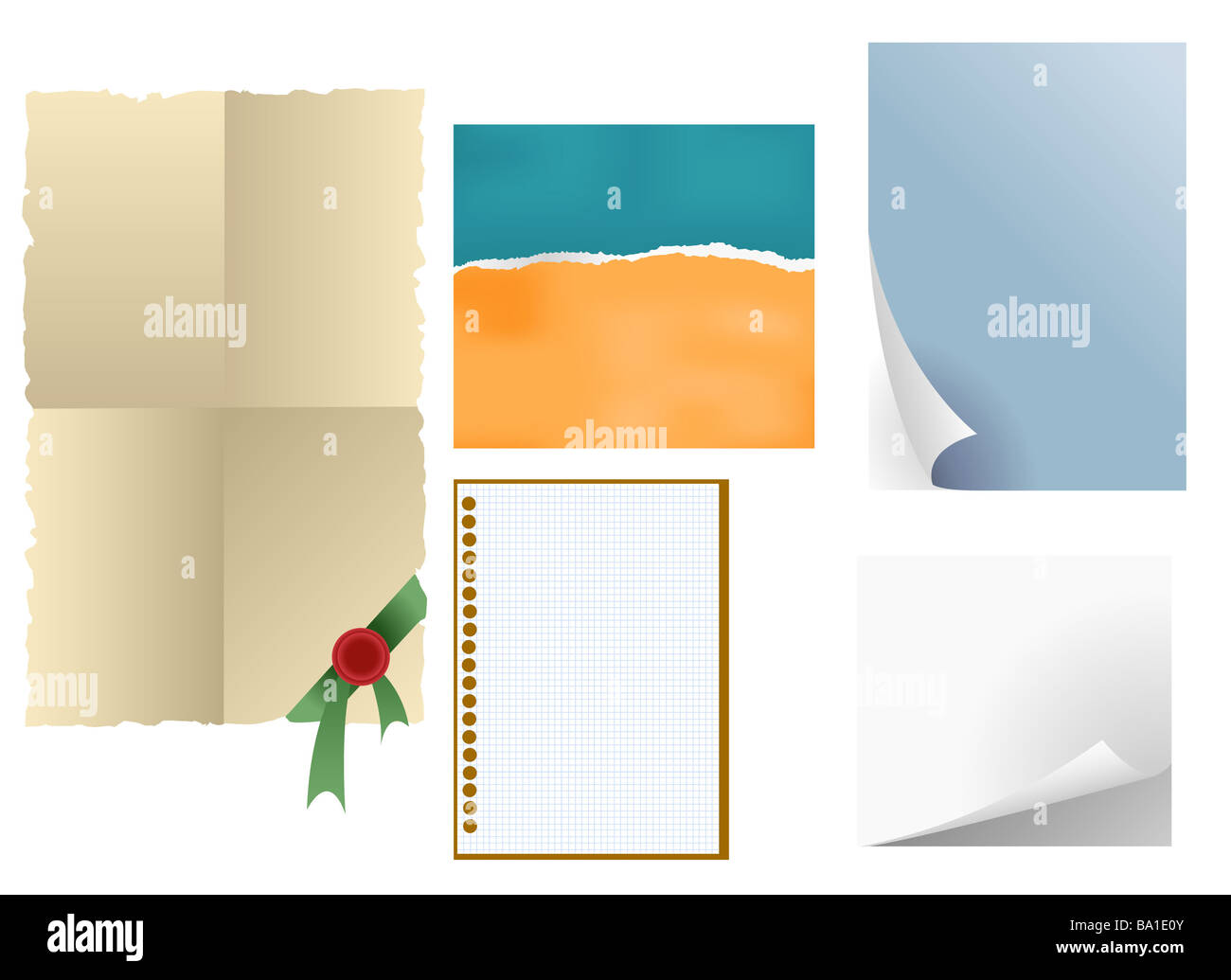 paper group vector Stock Photo - Alamy