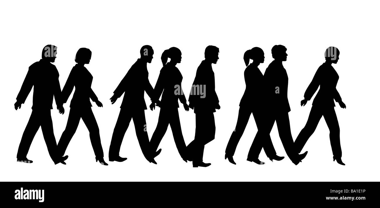 Human life shadow silhouette Cut Out Stock Images & Pictures - Alamy