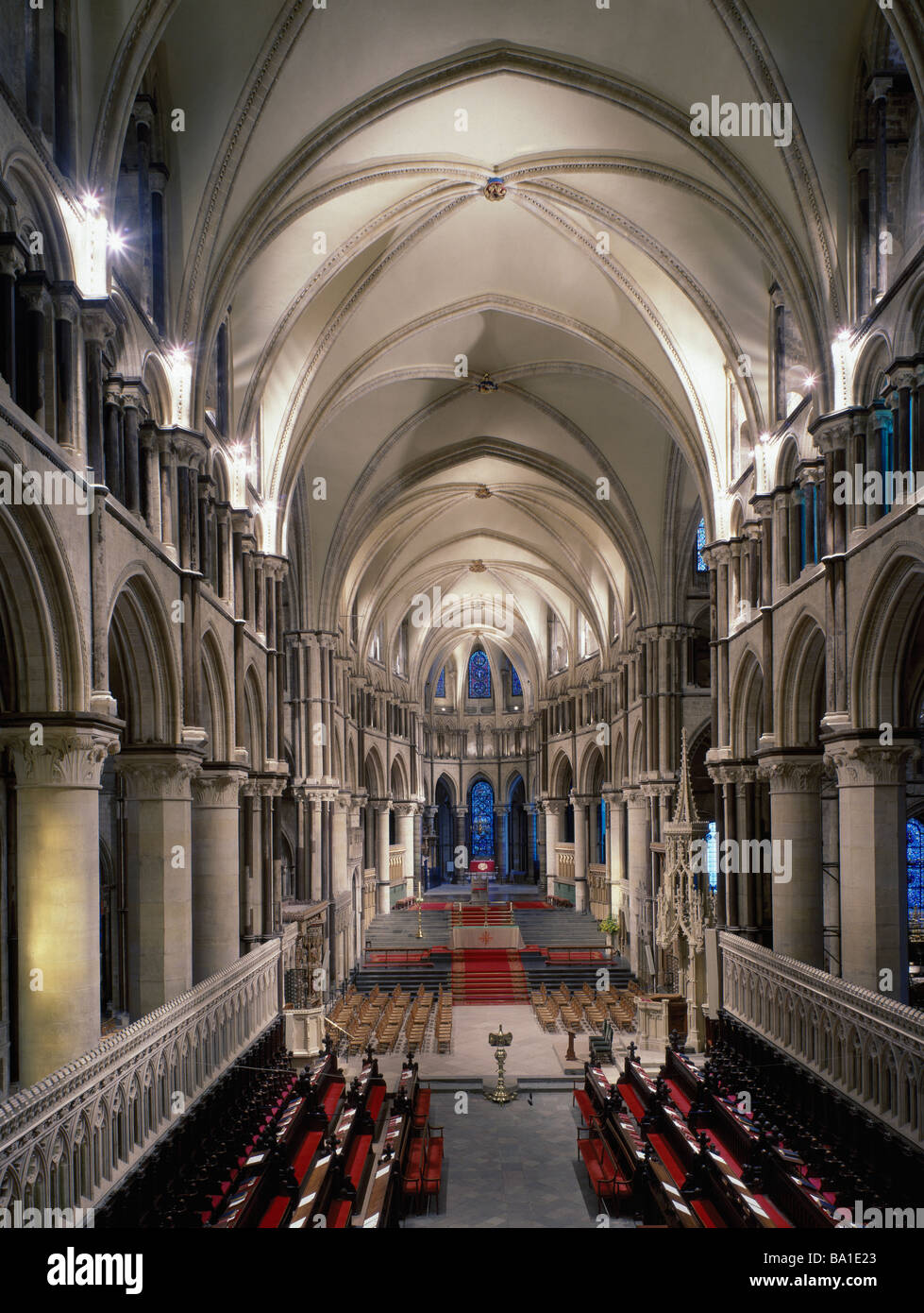 Canterbury Cathedral Choir interior Stock Photo - Alamy