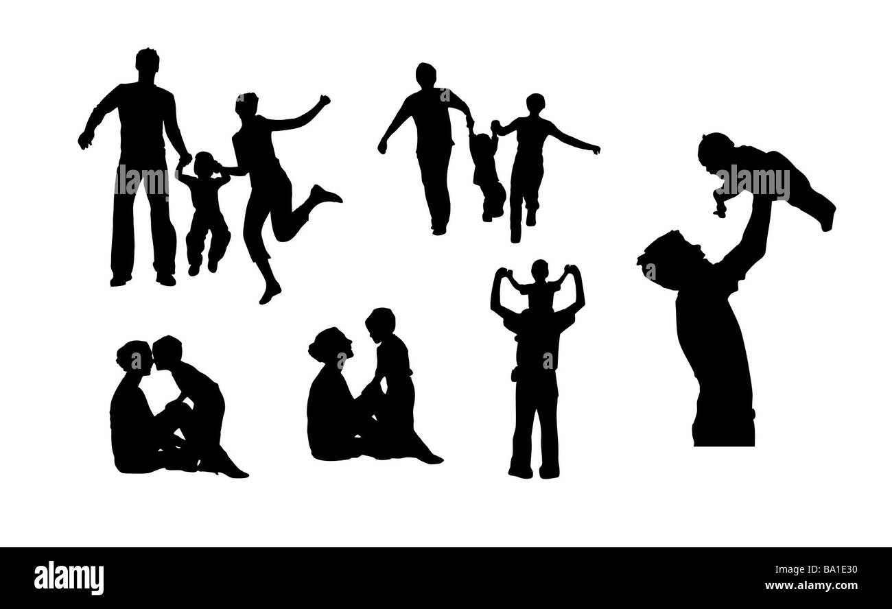 Family graphics hi-res stock photography and images - Alamy