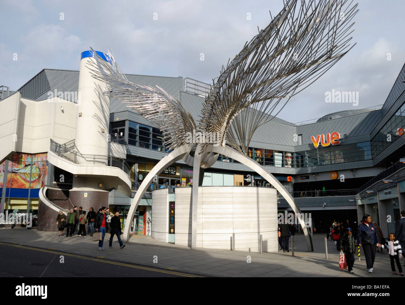 N1 Shopping Centre Islington London Stock Photo - Alamy
