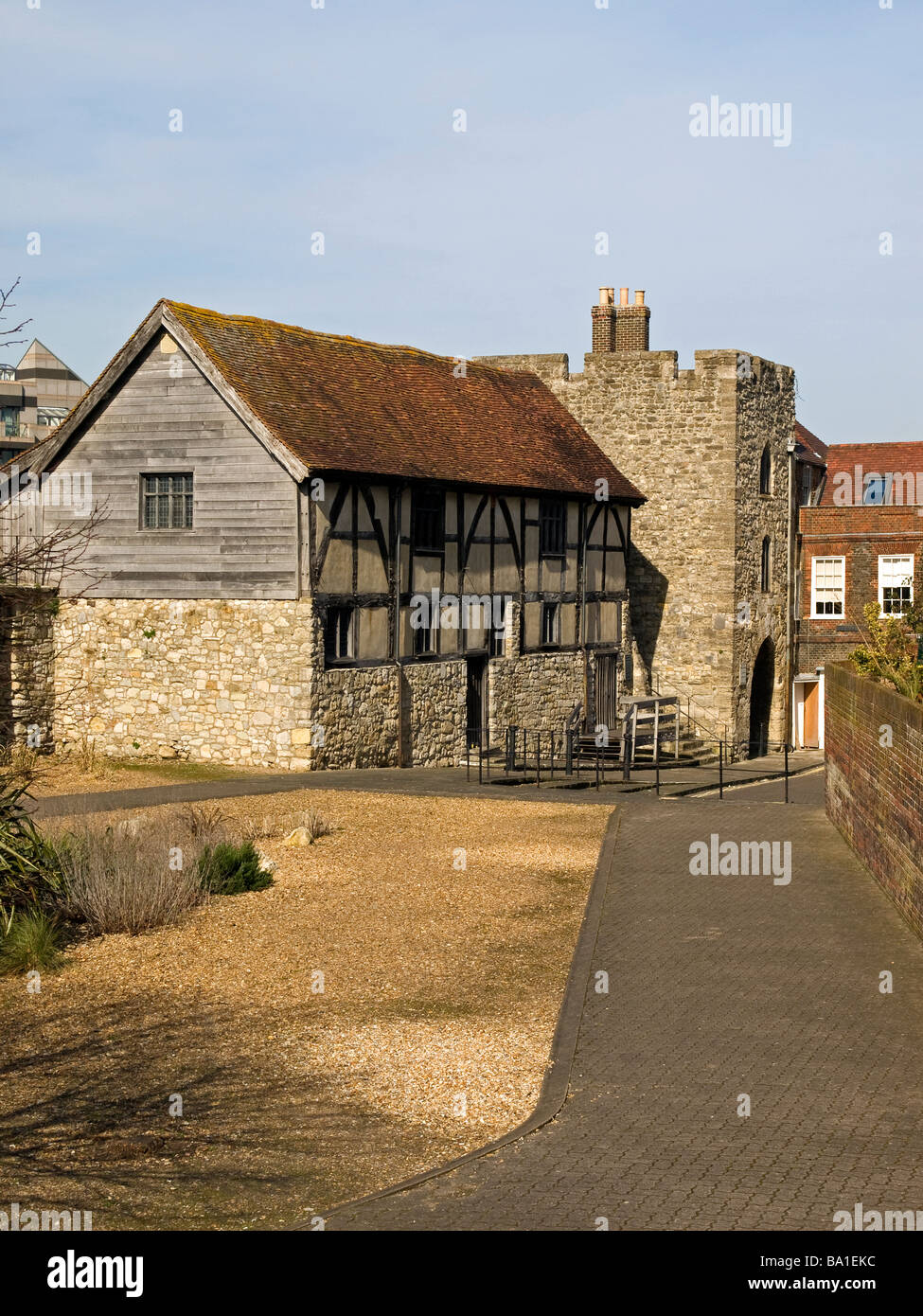 Tudor Merchants Hall Southampton UK Stock Photo - Alamy