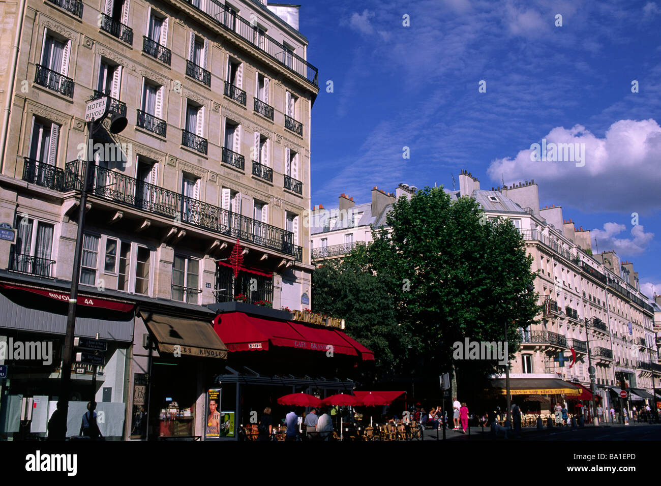 paris, rue de rivoli Stock Photo - Alamy