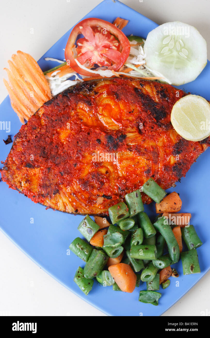 Goan spicy pomfret hi-res stock photography and images - Alamy