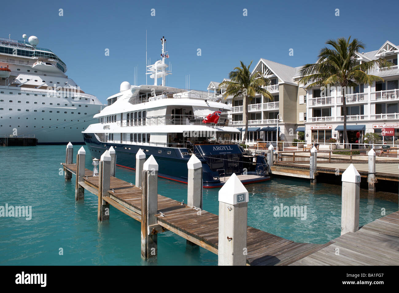 USA Florida Key West Harbour Harbor Stock Photo - Alamy
