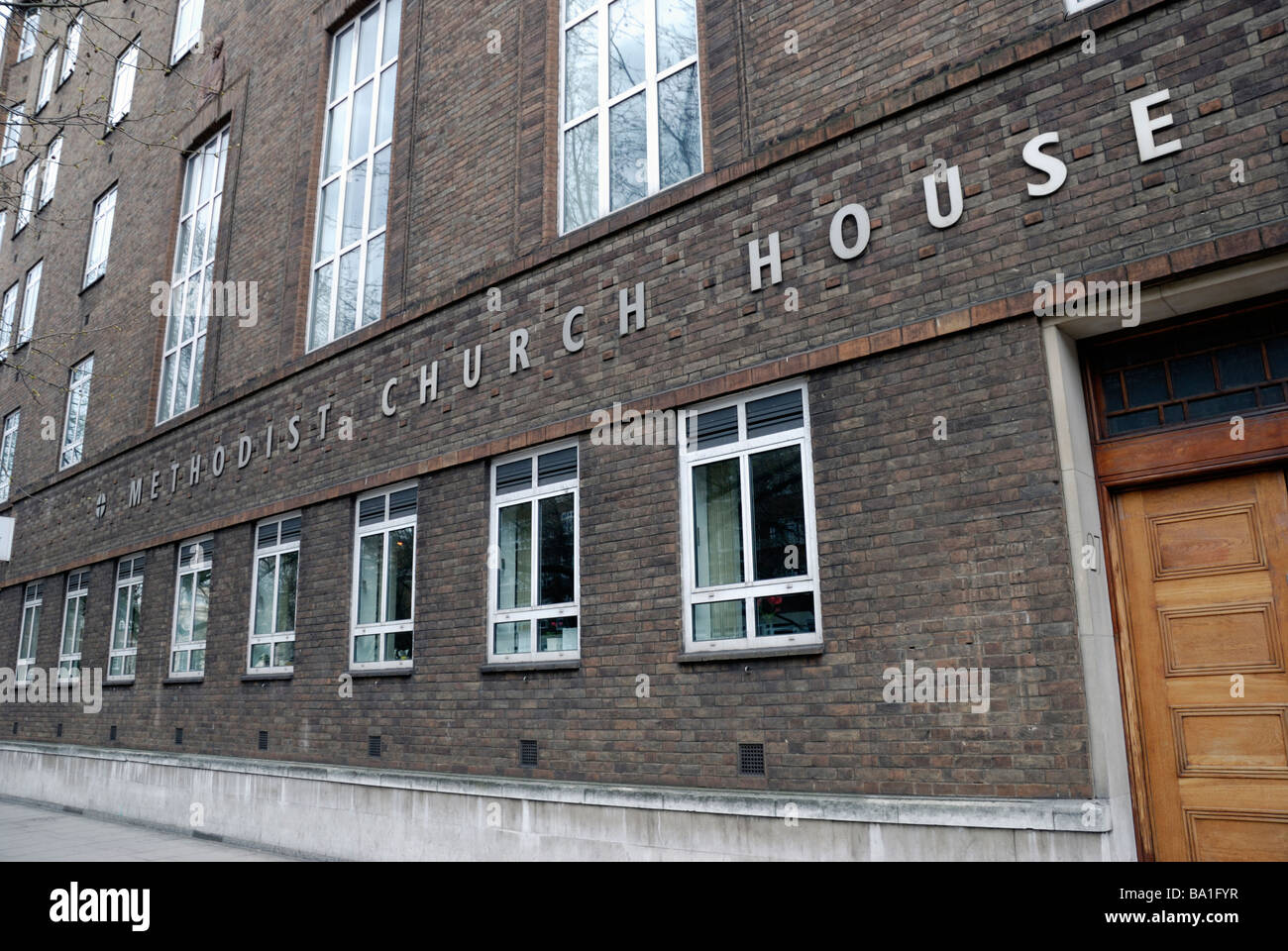 Methodist Church House in Marylebone Road London Stock Photo - Alamy