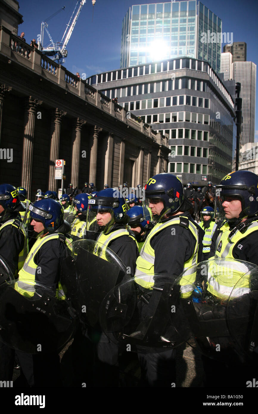 Riot police shields helmets protest demonstration crowds hi-res stock ...