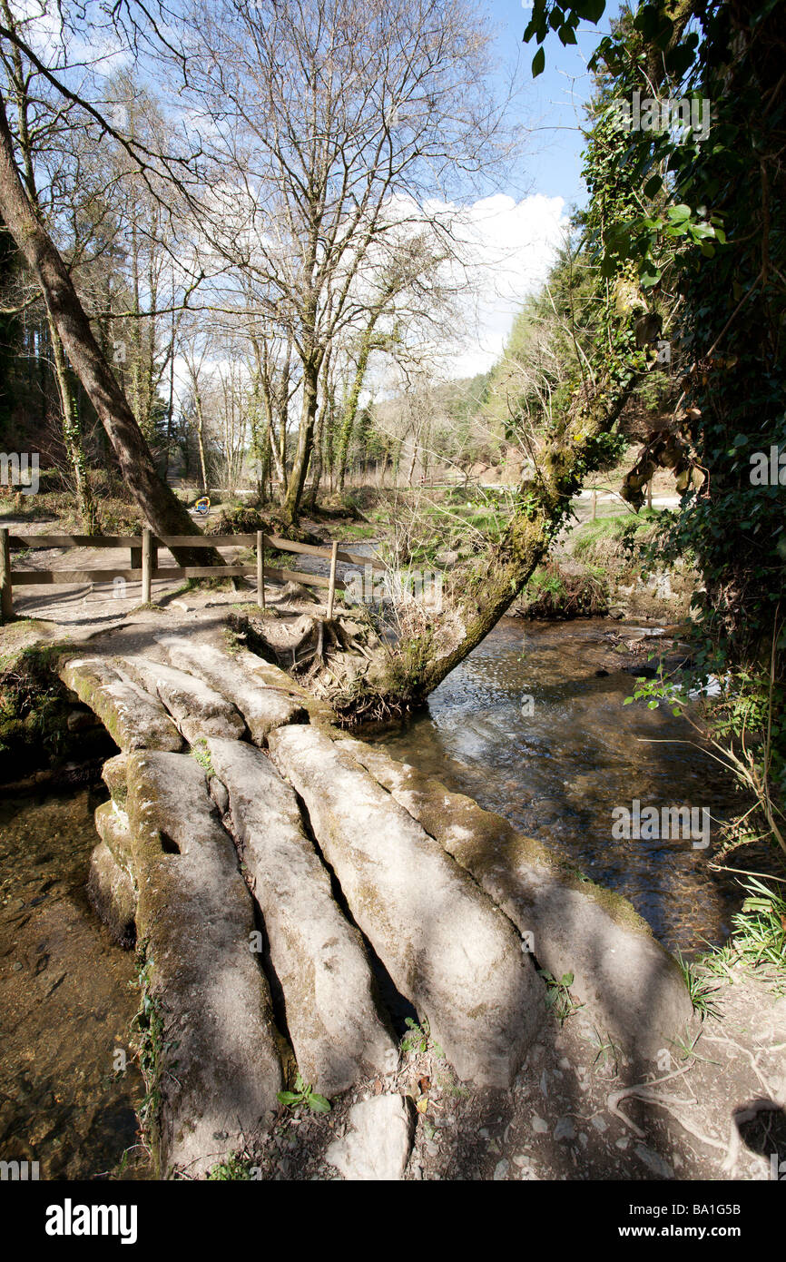 old stone bridge across a small river Stock Photo - Alamy
