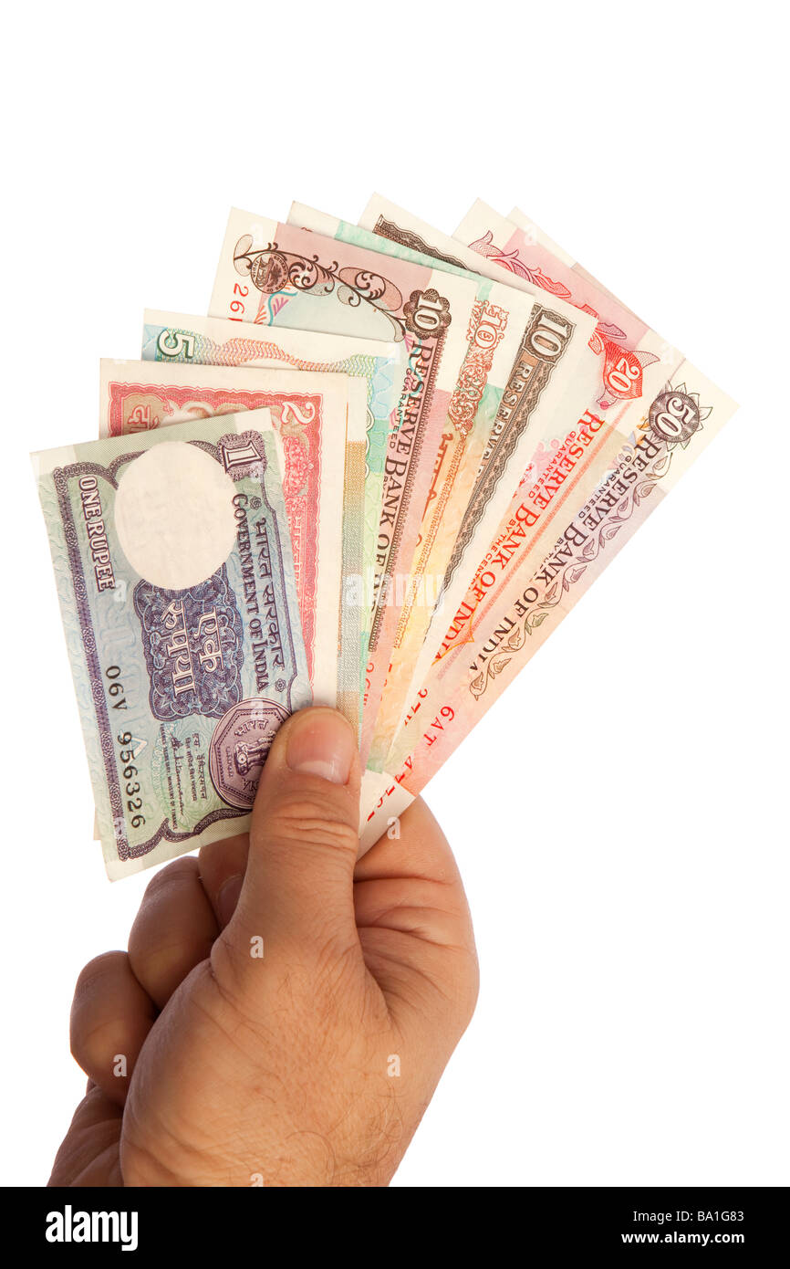 Old indian currency hi-res stock photography and images - Alamy