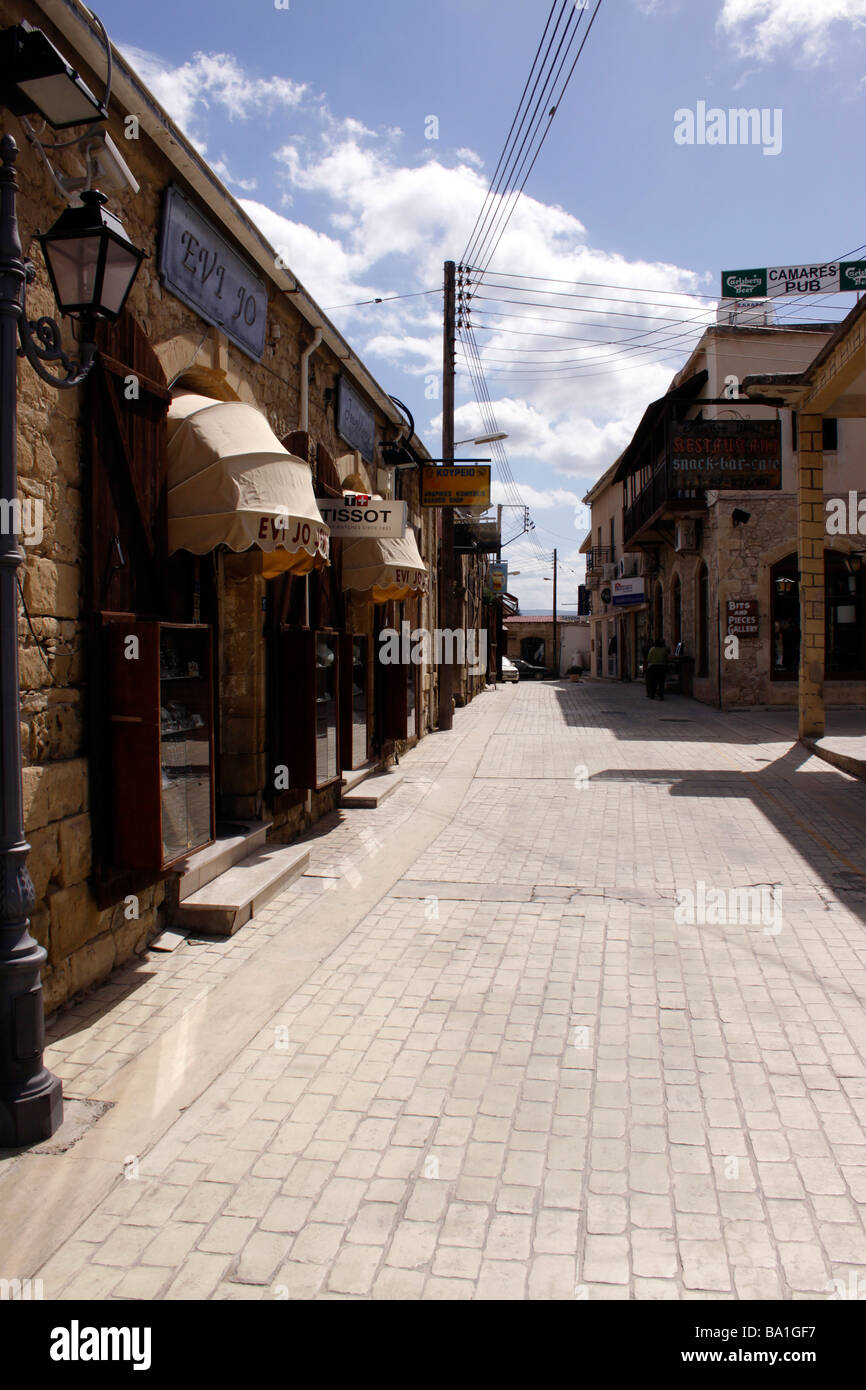 NOSTALGIC CENTRE OF POLIS ON THE ISLAND OF CYPRUS. 2009 Stock Photo - Alamy
