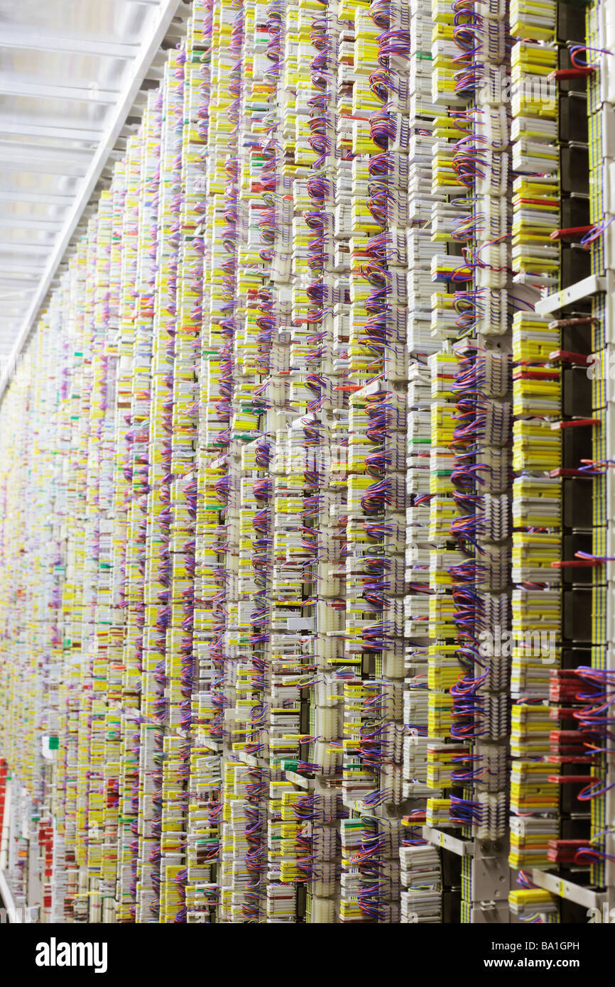 Old analogue telephone central hi-res stock photography and images - Alamy