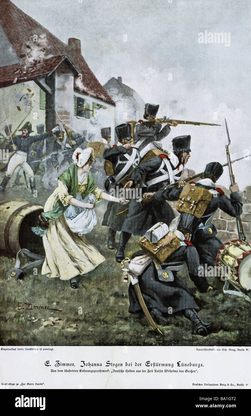 events, War of the Sixth Coalition 1812 - 1814, Battle of Luneburg, 2.4 ...