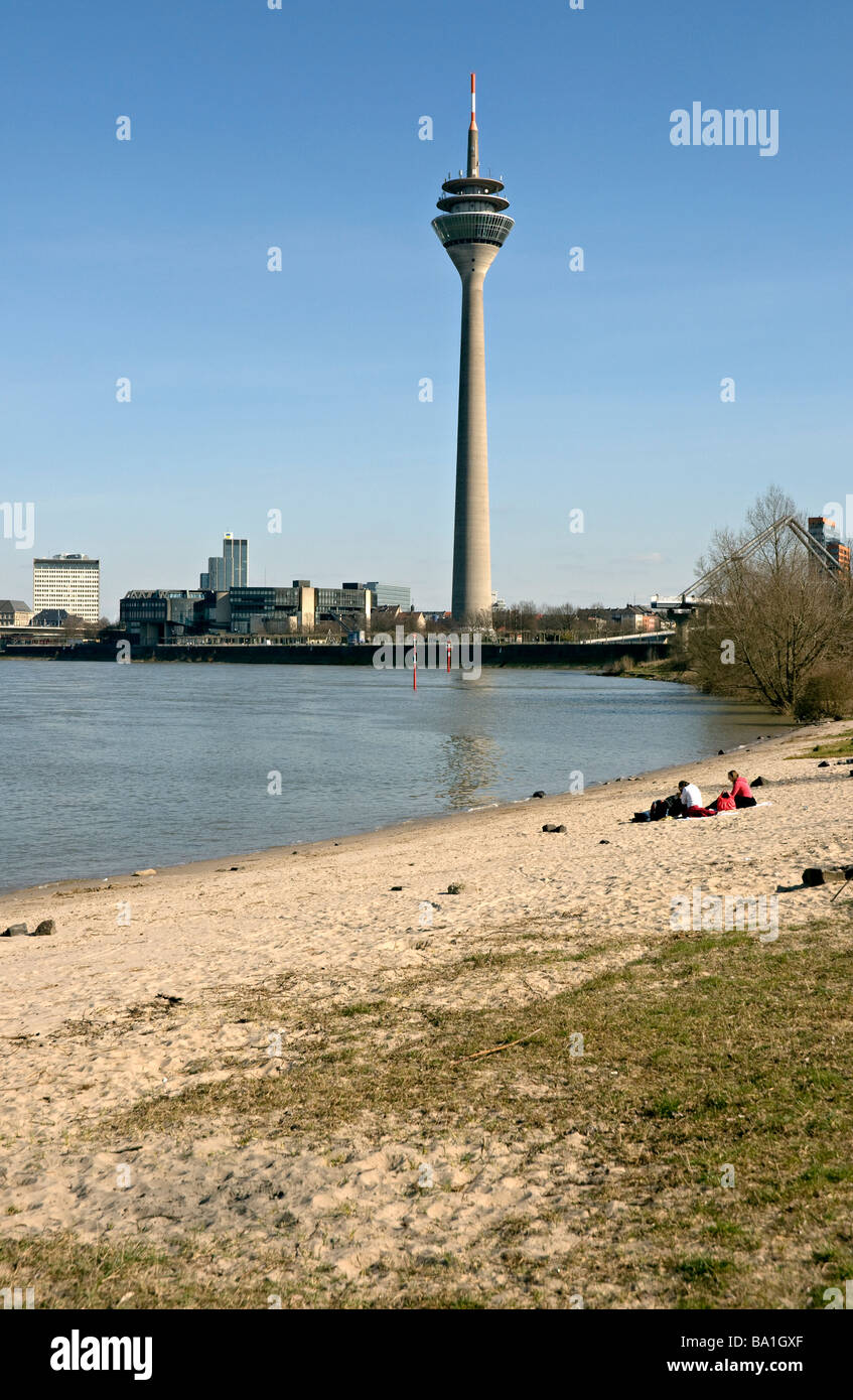 Rhine beach hi-res stock photography and images - Alamy