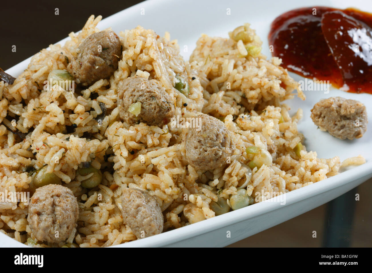 Soyabean Biryani is a nutri-packed biryani and is a vegetarian biriyani ...