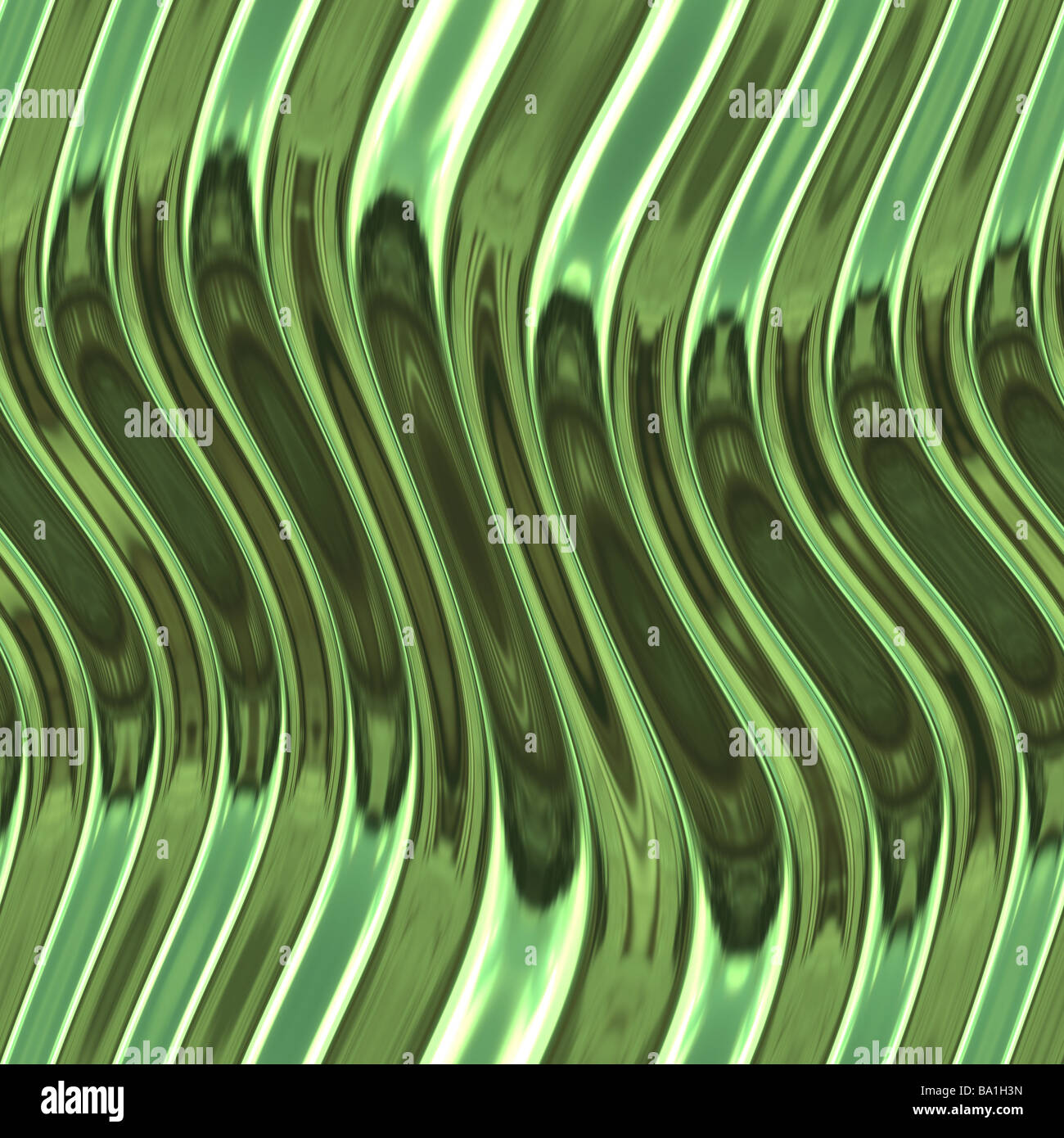 Warped reflective chromed metal surface texture background Stock Photo ...