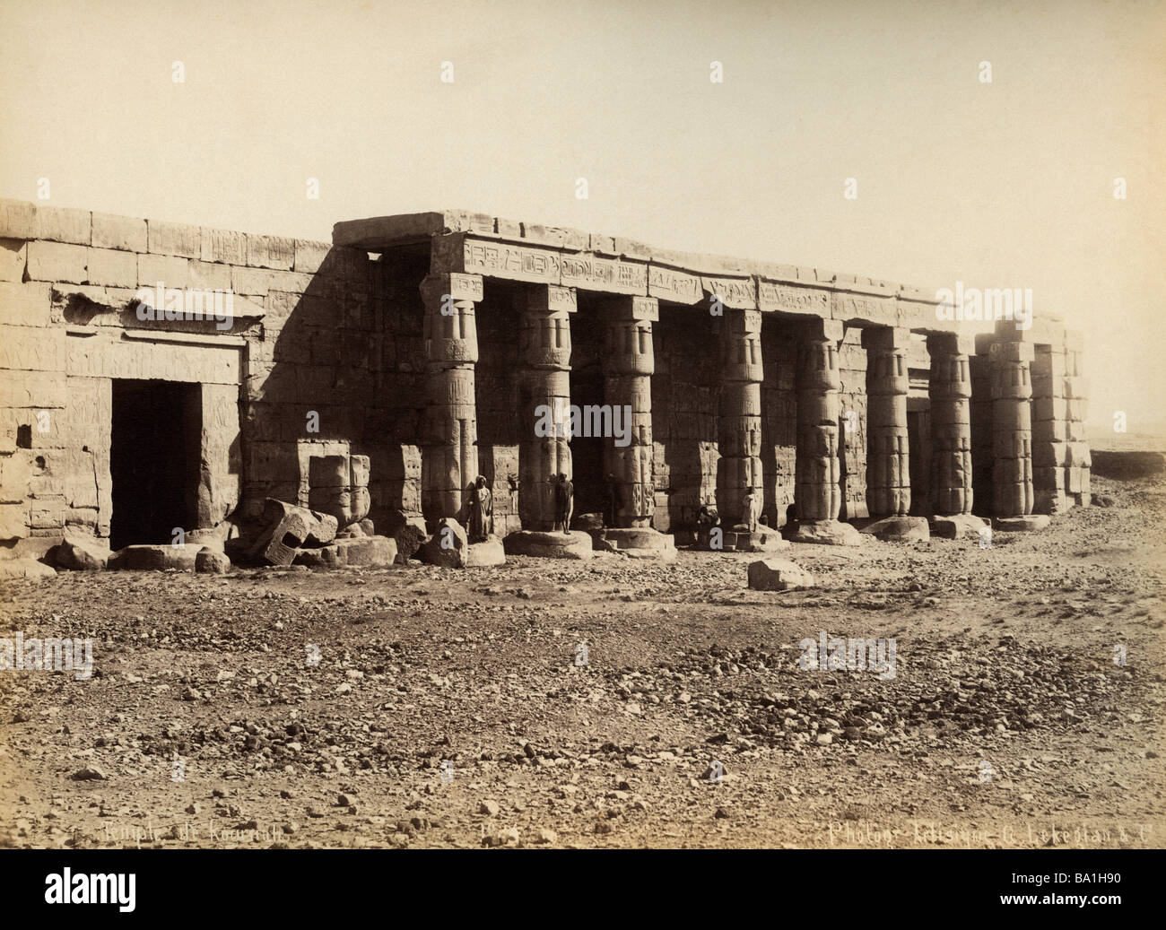 geography / travel, Egypt, Thebes West Bank, Kurna, mortuary temple of ...