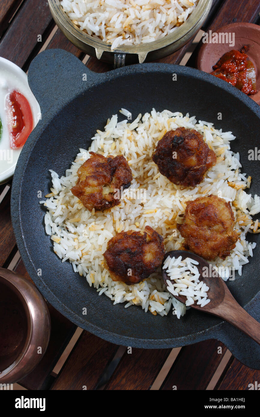 Kofta biryani hi-res stock photography and images - Alamy