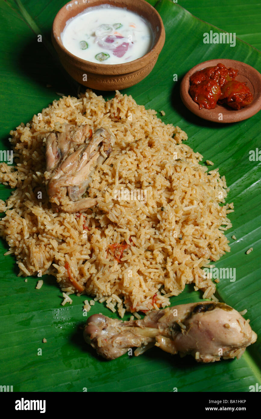 Kerala Fried Chicken Biryani