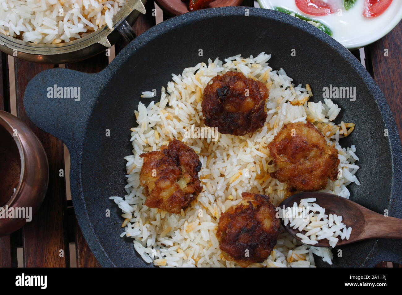 Kofta Biryani is an Indian veg dish made with kofta and Basmati rice ...