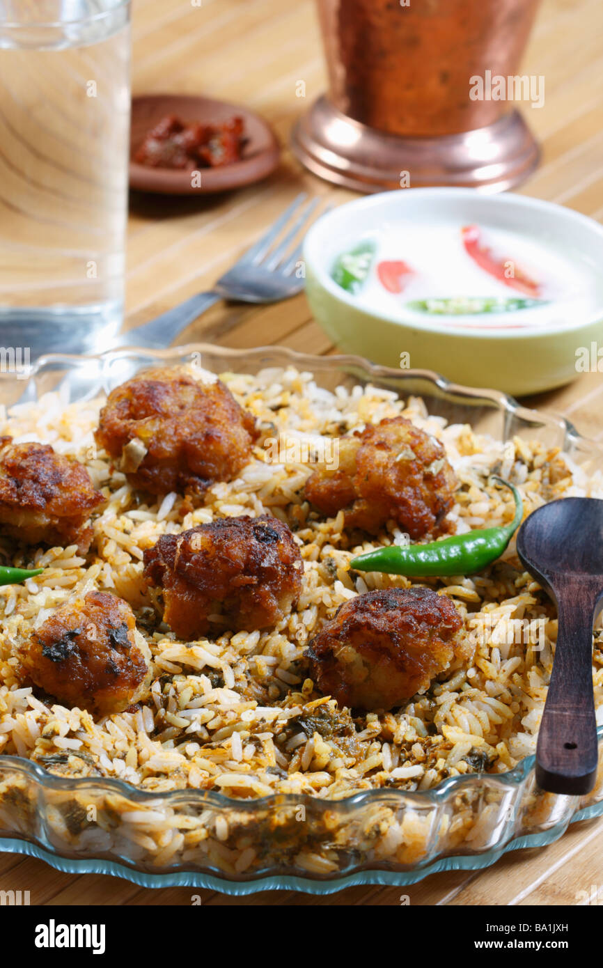 Kofta biryani hi-res stock photography and images - Alamy