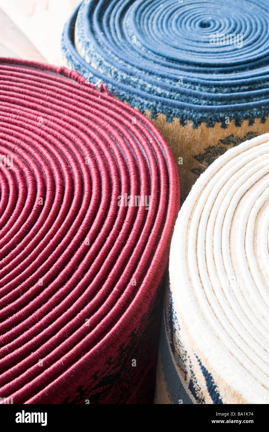 Carpet rolls hi-res stock photography and images - Alamy