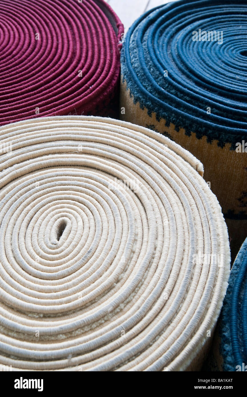 Carpet rolls hi-res stock photography and images - Alamy