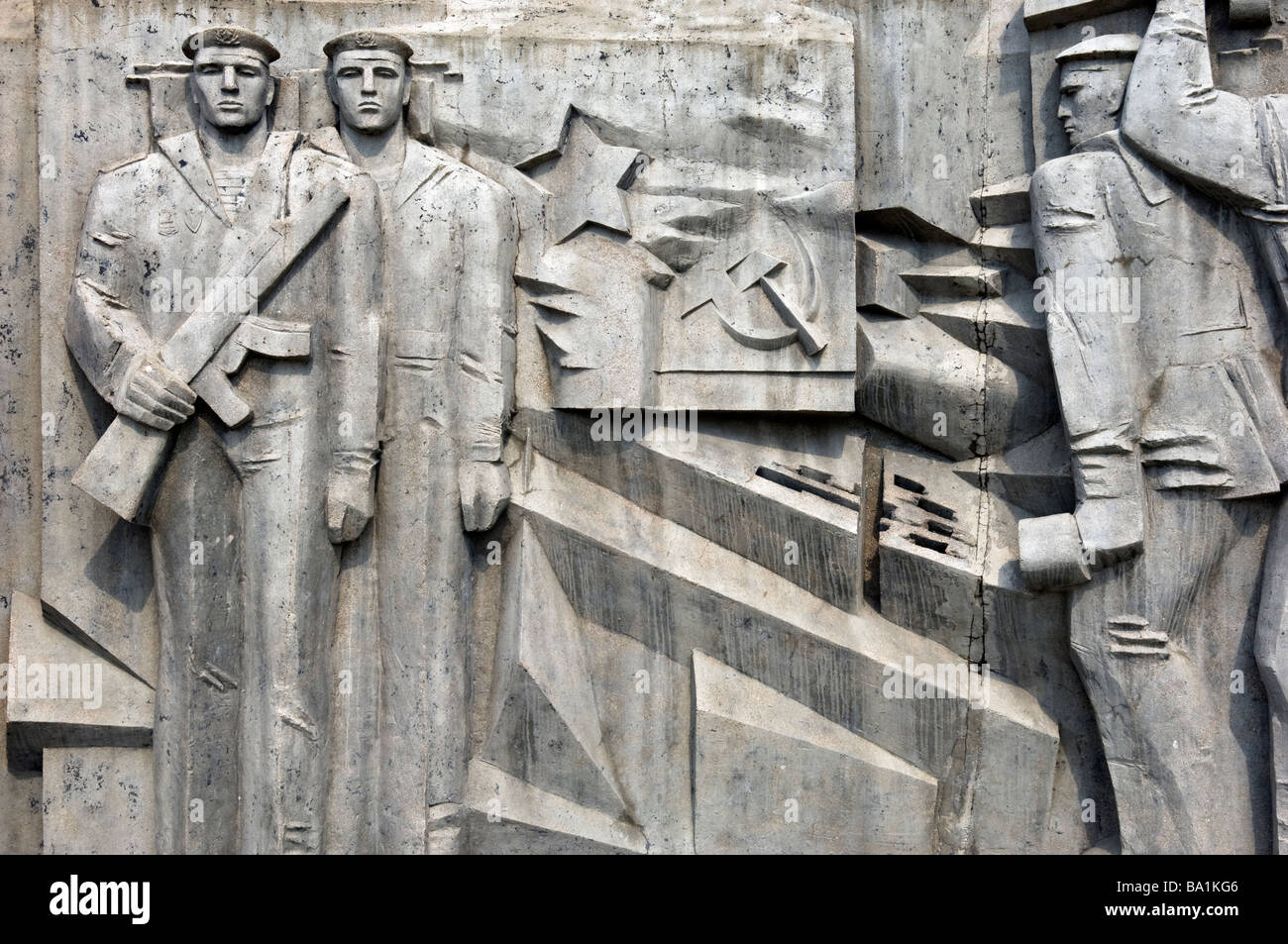 WWII Monument on Golden Horn Quay. Vladivostok, Russia Stock Photo - Alamy
