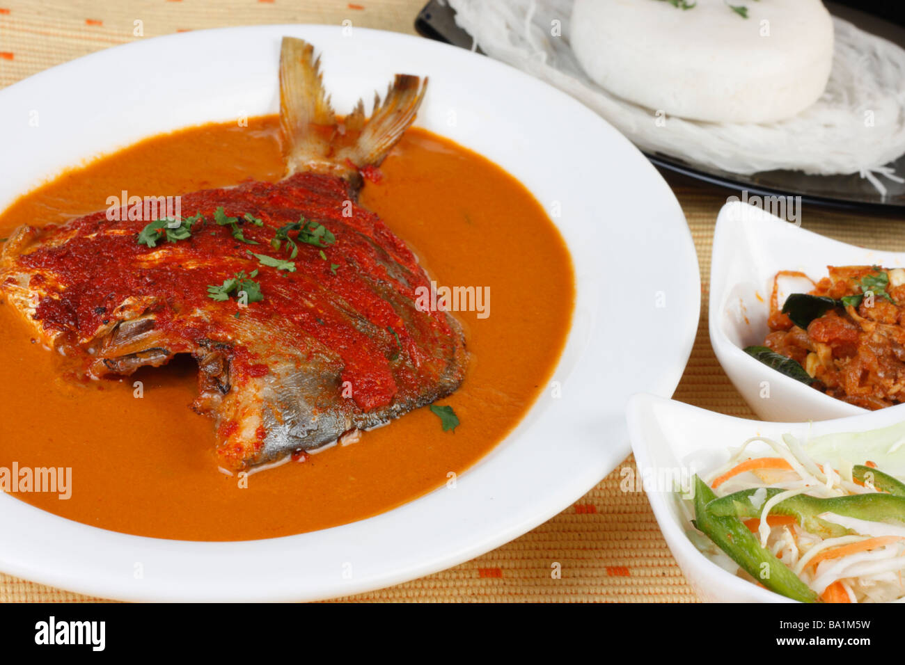 Goan spicy pomfret hi-res stock photography and images - Alamy