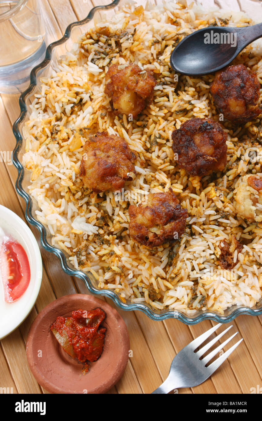 Kofta Biryani is an Indian veg dish made with kofta and Basmati rice ...