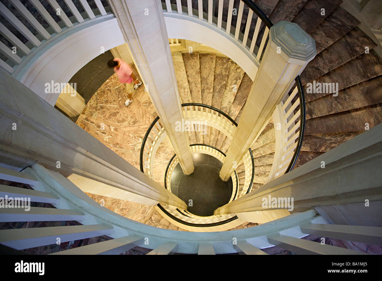 Spiral staircase castle hi-res stock photography and images - Alamy
