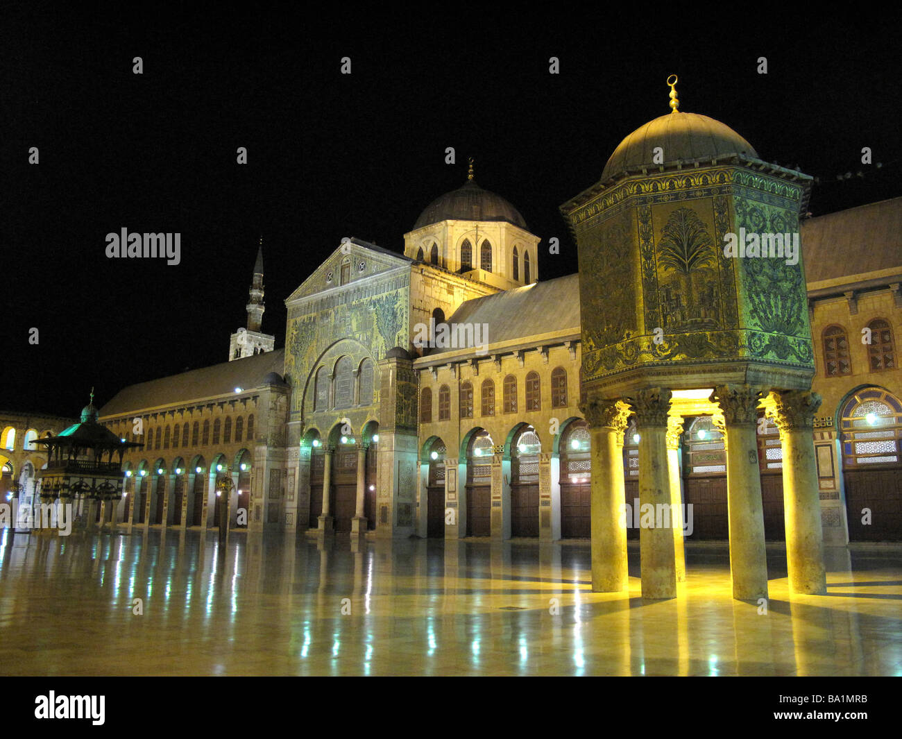 Great Umayyad or Omayyad Mosque Damascus SYRIA Gran Mezquita Omeya ...