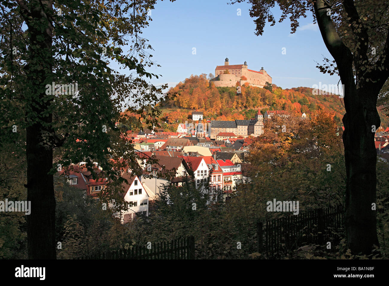 Castle Plassenburg at Kulmbach Upper Frankonia Bavaria Germany Stock ...