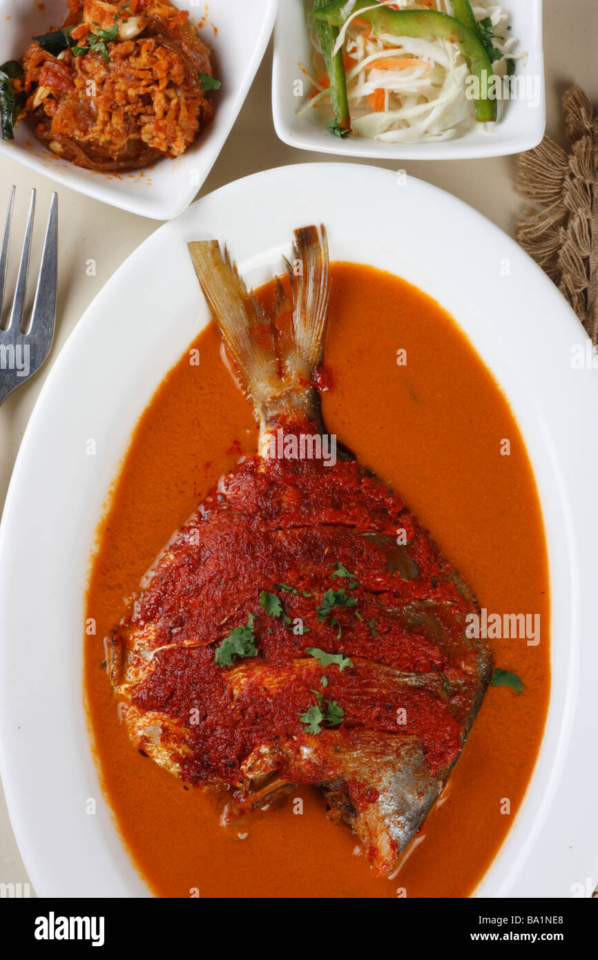 Goan spicy pomfret hi-res stock photography and images - Alamy