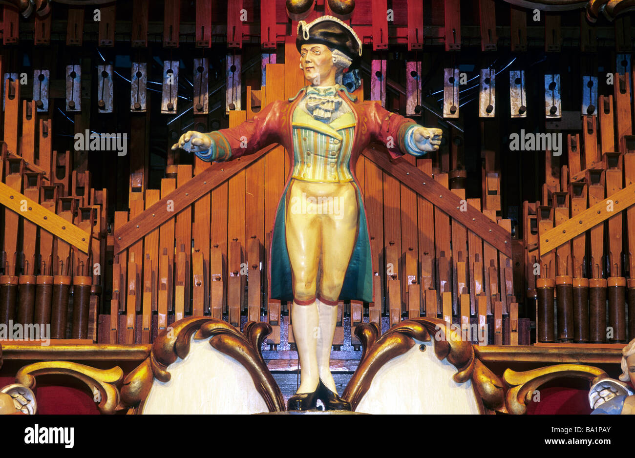 Thursford Norfolk old working fairground organ musical instrument ...