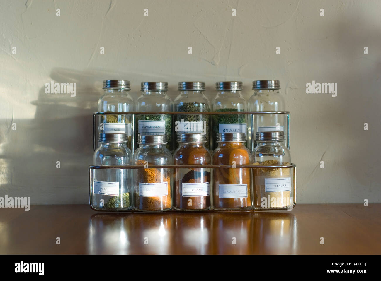 Kitchen spice racks hi-res stock photography and images - Alamy