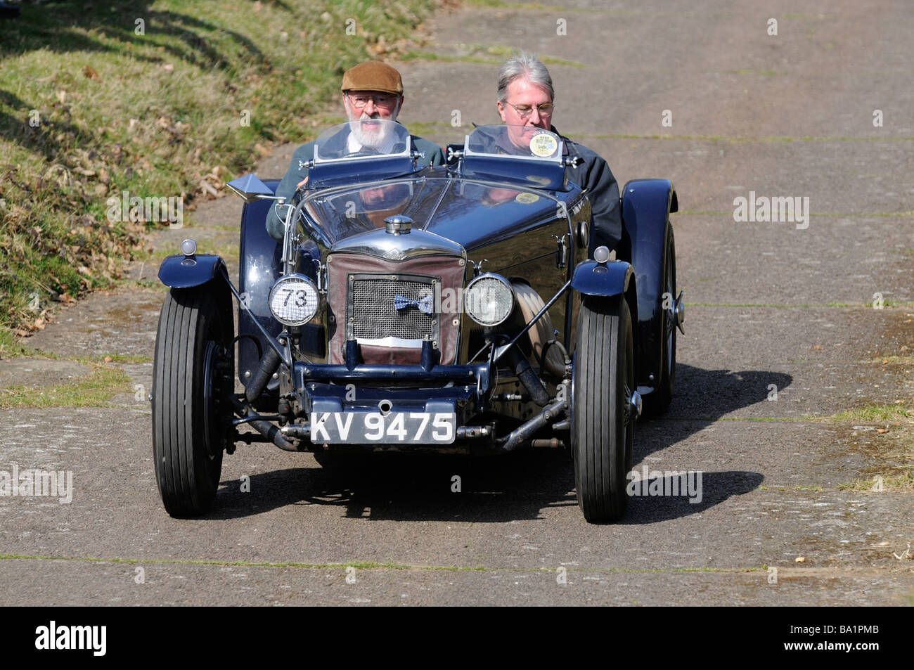 Brooklands Test Hill Centenary event 22 03 2009 Riley Ulster Imp 1934 ...