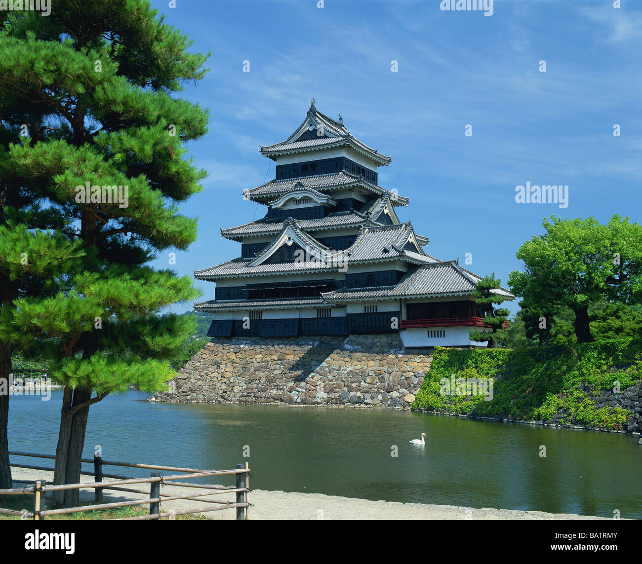 Matsumoto Castle in Nagano Prefecture, Japan Stock Photo - Alamy