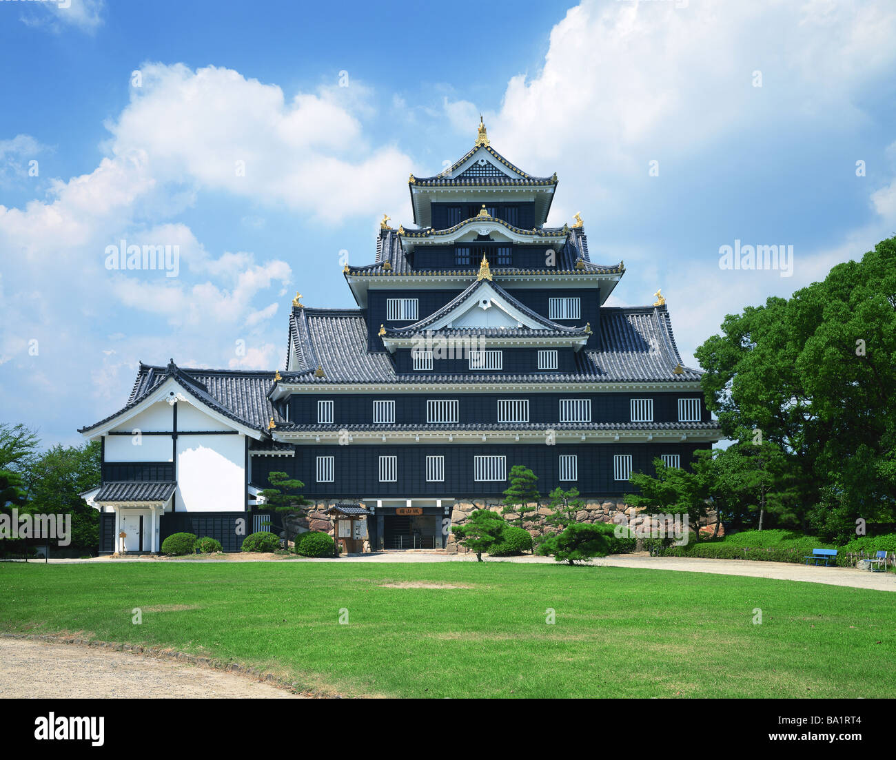 Okayama Castle in Okayama Prefecture, Japan Stock Photo - Alamy