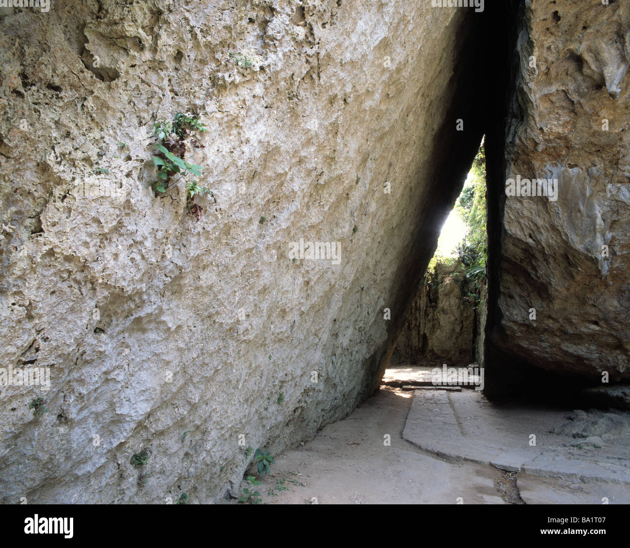 Sefa Utaki UNESCO World Heritage Site Okinawa Japan Stock Photo - Alamy