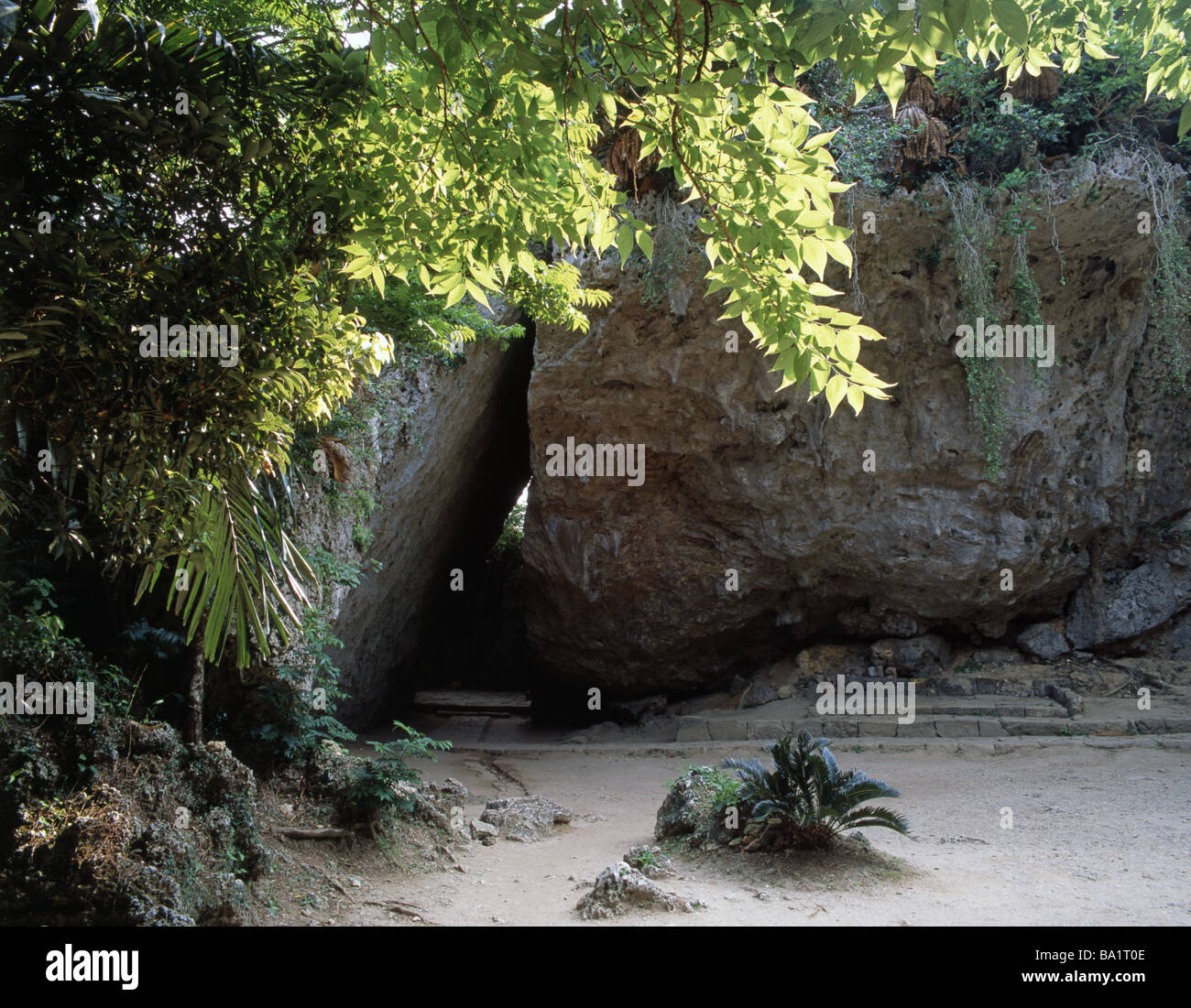 Sefa Utaki UNESCO World Heritage Site Okinawa Japan Stock Photo - Alamy