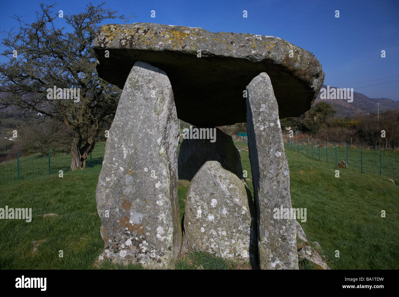 Ballykeel tripod dolmen portal tomb south county armagh northern ...