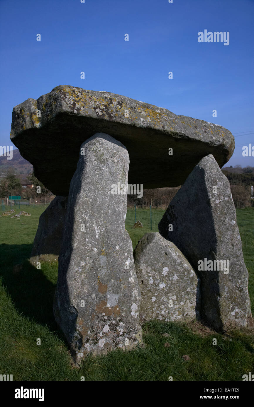 Ballykeel tripod dolmen portal tomb south county armagh northern ...