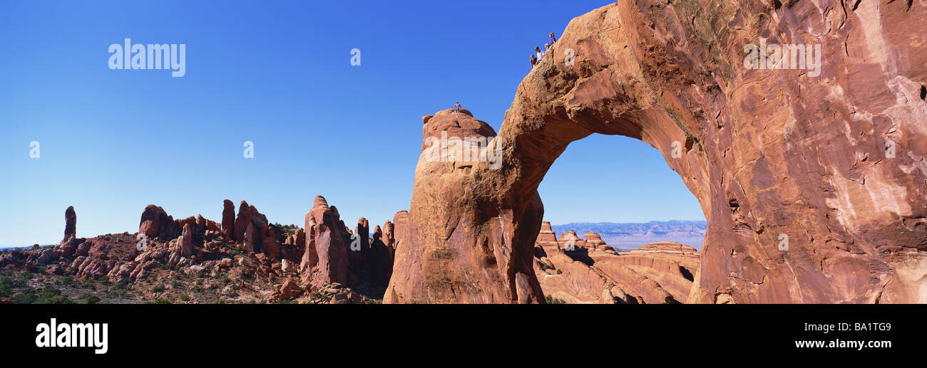 Arched Rocky Cliffs Stock Photo - Alamy